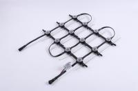 China RGB Color DC12V LED Mesh Screen SMD3535 1000x1000mm IP67 Waterproof for Building Facade Lighting for sale