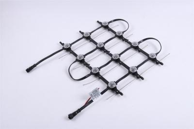 China RGB Color DC12V LED Mesh Screen SMD3535 1000x1000mm IP67 Waterproof for Building Facade Lighting for sale
