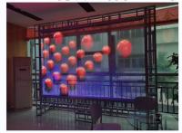 China 16mm Pitch Transparent LED Screen Panel - 5000 cd/m² Brightness for Indoor Outdoor Glass Display Applications for sale