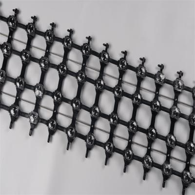 China IP67 Waterproof Transparent Flexible LED Mesh Video Wall Screen 1000x1000mm DC24V for Building Facade for sale