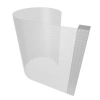 China P16 DC5V RGB Color LED Transparent Film Screen 3906Dot Indoor Installation for sale