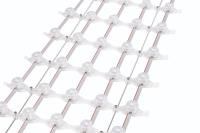 China Miracle Bean RGB P100 Flexible LED Mesh Screen Outdoor DC12V 1000x1000mm IP67 Waterproof for sale