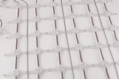 China IP67 P50 Outdoor Waterproof LED Mesh Screen Advertising Pixel Light DC12V for sale