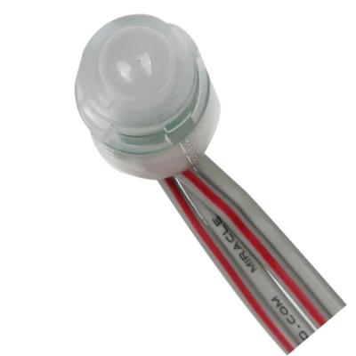 China Single Color LED Pixel Light 0.2W DC12V IP67 9mm Outdoor Waterproof Advertising Light for sale