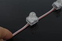 China DC12V IP67 12mm RGB DMX512 Programmable LED Pixel String Lights 50pcs 0.3W for Holiday Decoration for sale