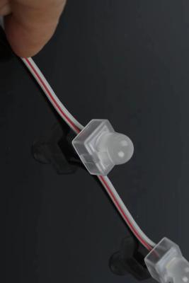 China DC5V 12mm RGB LED Pixel Point Light 50pcs String IP67 Outdoor Decorative Lighting for sale