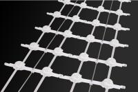 China Outdoor Waterproof Transparent LED Curtain Display Strip Mesh Screen 80W DC12V for Building Advertising for sale