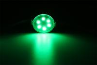 China Waterproof Outdoor 24V RGB LED Point Light 40mm 1.5W for Building Decoration for sale