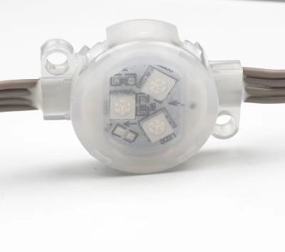 China 30mm Rgb Pixel Waterproof Led Module Led Point Lighting Outdoor Led Pixel for sale