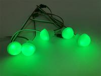China 1W DC12V RGB LED Amusement Lamp with 120° Viewing Angle and Ø30×18mm Compact Design for sale
