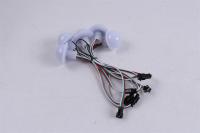 China Hemispherical 1W DC12V 5050RGB LED Amusement Lamp - Ø45mm 120° Viewing Angle RGB Control for sale
