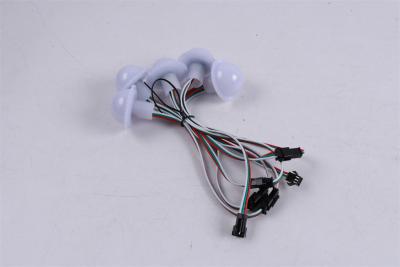 China Hemispherical 1W DC12V 5050RGB LED Amusement Lamp - Ø45mm 120° Viewing Angle RGB Control for sale