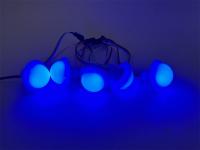 China Hemispherical 1W DC12V 5050RGB LED Amusement Lamp - Ø45mm 120° Viewing Angle RGB Control for sale