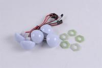 China DC12V 2W SMD5050 RGB 53mm LED Amusement Lamp with SPI Control - 120° Viewing Angle for sale
