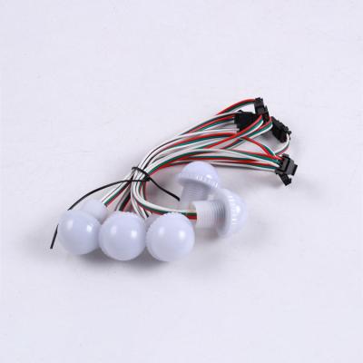 China 30mm DC12V 1W IP67 Waterproof LED Smart Pixel Lights for Amusement Parks and Commercial Displays for sale
