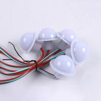 China 12V 50mm RGB Pixel LED Cabochon Light for Amusement Rides - 2W DC12V SMD5050 with 120° Viewing Angle for sale