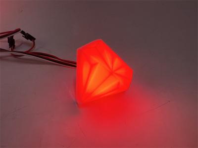 China XH-D63S12 63mm RGB LED Amusement Park Light - 2W IP65 Waterproof with 20,000 Hour Lifespan for sale