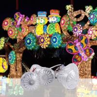 China Integrated Mushroom 2W DC12V RGB LED Amusement Light 60mm 120 Degree for sale
