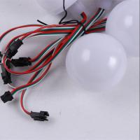 China Outdoor Amusement LED Lamp 33mm 5050RGB 1W DC12V Decorative Cabochon Fairground Light for sale