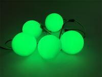 China 80mm 30mm 12V DMX512 RGB Addressable LED Point Light 3W IP67 Outdoor Pixel Light for sale