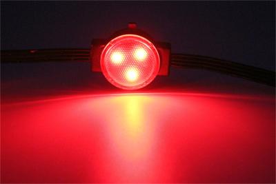 China 3535 RGB LED Pixel Light 30mm 12V Outdoor IP67 Point Light for Amusement Parks for sale