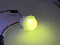 China RGB LED Point Light SMD5050 26mm Amusement Lamp DC12V-24V for Amusement Park Rides for sale