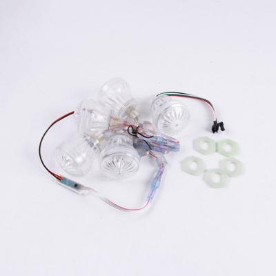 China 12V RGB LED Amusement Lamp 50000 Hours Lifespan Programmable Point Light for sale