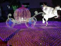 China IP67 Waterproof Outdoor Christmas Lights 12V RGB LED Permanent Amusement Lamp 60mm for sale