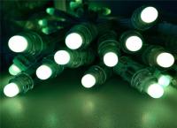China RGB Full Color 12mm Waterproof Mini LED Pixel Light F8 DC5V 0.3W IP67 for sale