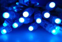 China 12mm Bullet Type RGB LED Pixel String Light DC5V 0.3W Full Color IP67 for sale