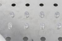 China 12mm Square LED Pixel Module RGB 5V 0.3W IP67 Waterproof 50PCS for sale
