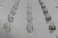 China 12mm Square LED Pixel Module RGB 5V 0.3W IP67 Waterproof 50PCS for sale