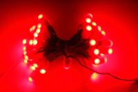 China Permanent Exterior Holiday Decoration Lights RGBIC DC5V Jellyfish Christmas Outdoor LED Pixel String 9mm 50pcs for sale