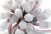China Permanent Exterior Holiday Decoration Lights RGBIC DC5V Jellyfish Christmas Outdoor LED Pixel String 9mm 50pcs for sale