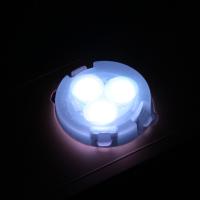 China 30mm SMD5050 RGB LED Pixel Lights - IP67 Waterproof, 12V DC, 0.75W Power, 30,000 Hour Lifespan for sale