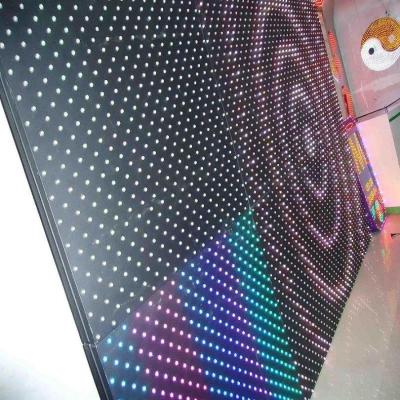 China DC24V Waterproof RGB LED Point Light - 50mm IP67 Outdoor Display Pixel with 30,000hr Lifespan for sale