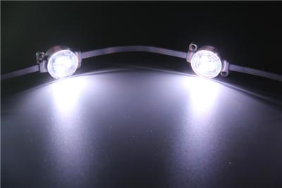 China DMX Control RGB Full Color SMD5050 DC12V LED Point Light 0.75W 30mm for Building for sale