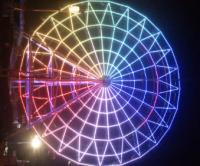 China Miracle Bean SMD5050 IP67 Waterproof 20mm LED Pixel Light - 12V DC, 120° Viewing Angle for Ferris Wheel Applications for sale