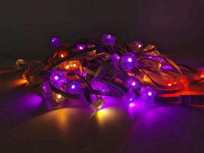 China IP67 Smart WiFi Controller for Christmas LED Pixel Lights - 72 Pieces DC12V RGB Outdoor Holiday Lighting with 0.4W Power Consumption for sale