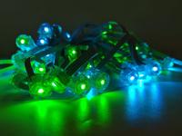 China RGB LED Eave Christmas Lights - 36-Piece DC12V String with IP67 Waterproof Rating and 30,000 Hour Lifespan for sale