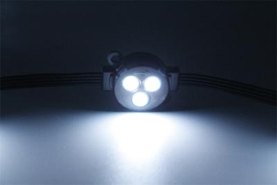 China Decorative SMD 30mm Waterproof IP67 12V LED Point Light 1W Addressable for sale