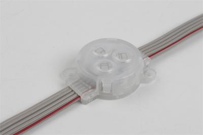 China RGB Waterproof LED Point Light 30mm DC12V IP67 Miracle Bean 0.75W for sale