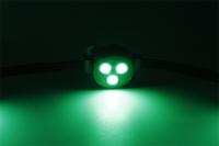 China Decorative SMD 30mm Waterproof IP67 12V LED Point Light 1W Addressable for sale