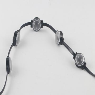 China 30mm 0.5W LED Point Light Source IP67 Outdoor Decoration RGB 24V for sale