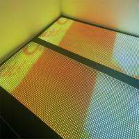 China Miracle Bean Flexible P6.25 LED Transparent Film Screen 240x960mm Indoor 5000Cd/m² for sale