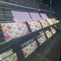 China SMD2121 5V LED Transparent Film Screen 2500Cd/m² 95% Transparency for Indoor Glass Display for sale