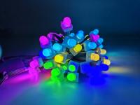 China Square LED Pixel Module Light 12mm 0.3W DC12V 160 Degree for Customized Needs for sale