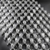 China Outdoor Flexible LED Mesh Screen P50 Full Color Display 300W 12kg for sale