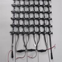 China P50 Full Color Flexible LED Mesh Display Screen Waterproof for Facade Lighting for sale