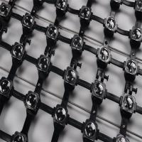 China P50 Full Color Flexible LED Mesh Display Screen Waterproof for Facade Lighting for sale